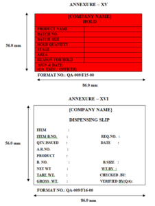 STATUS LABELING – PharmaGuideHub