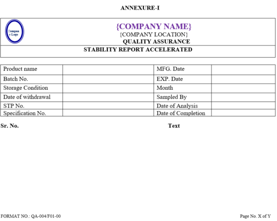 CONDUCTING OF STABILITY STUDY – PharmaGuideHub