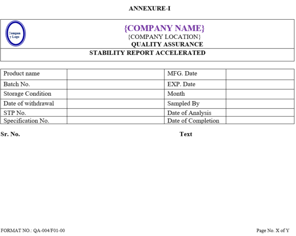 CONDUCTING OF STABILITY STUDY – PharmaGuideHub