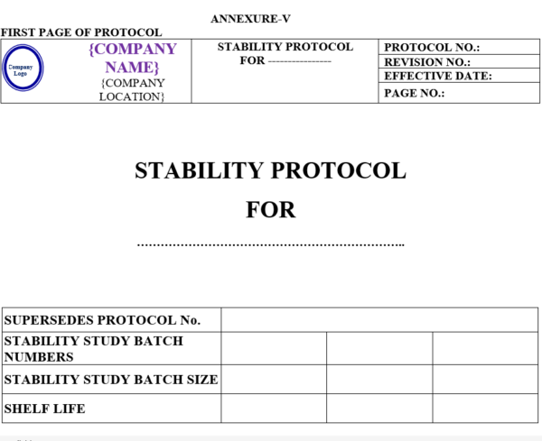 CONDUCTING OF STABILITY STUDY – PharmaGuideHub