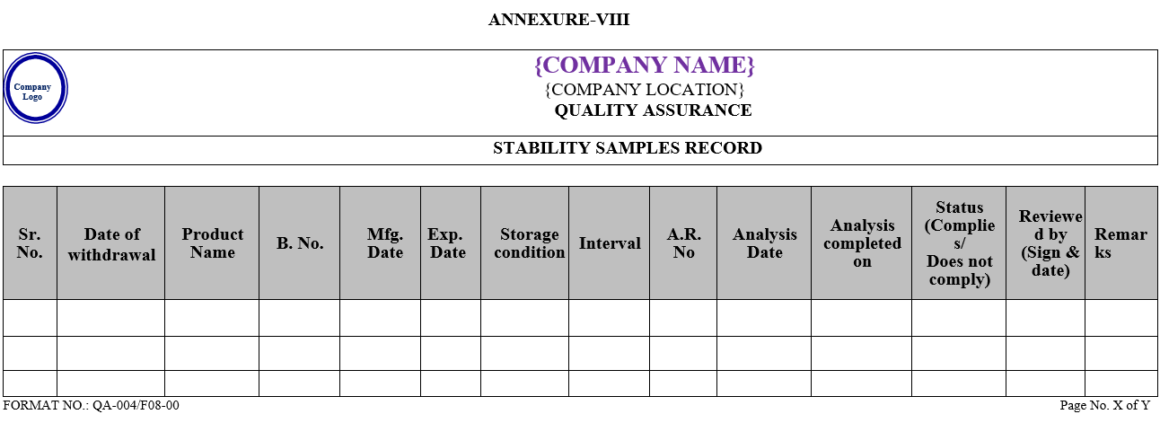 CONDUCTING OF STABILITY STUDY – PharmaGuideHub