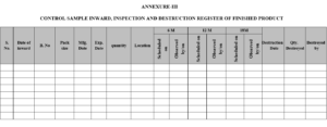 STANDARD OPERATING PROCEDURE ON COLLECTION AND HANDLING OF CONTROL ...