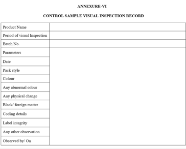 STANDARD OPERATING PROCEDURE ON COLLECTION AND HANDLING OF CONTROL ...