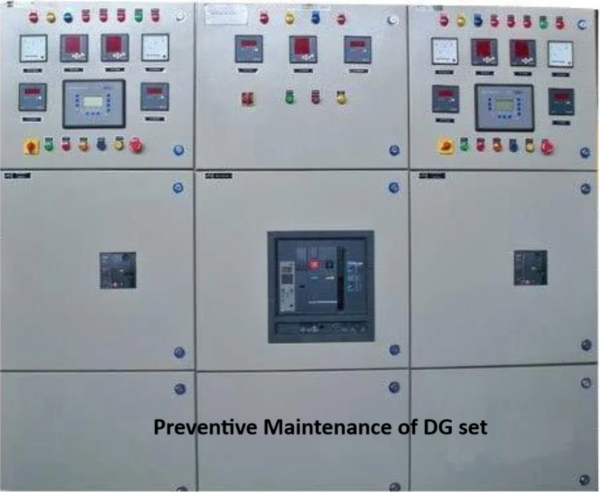 PREVENTIVE MAINTENANCE CHECK LIST OF DG SETS SYNCHRONIZATION SYSTEM ...