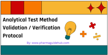 Download Analytical Method Validation / Verification Protocol ...
