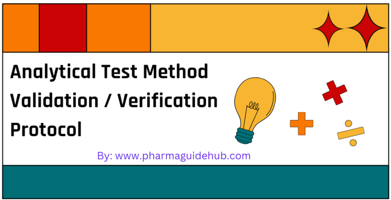 Download Analytical Method Validation / Verification Protocol ...