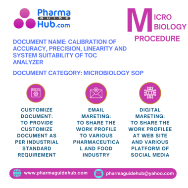 CALIBRATION OF ACCURACY, PRECISION, LINEARITY AND SYSTEM SUITABILITY OF ...
